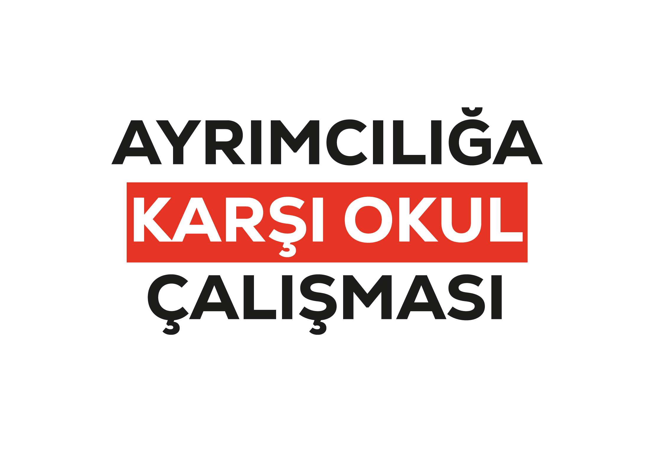 Ayrımcılığa Karşı Okul Çalışması - Resul Emrah Şahan